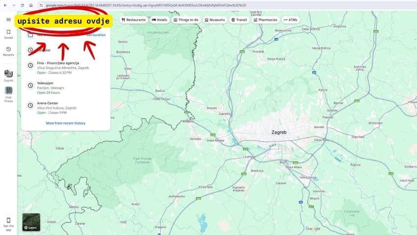 Katastar hr Lociraj me- kako pronaći podatke neke nekretnine