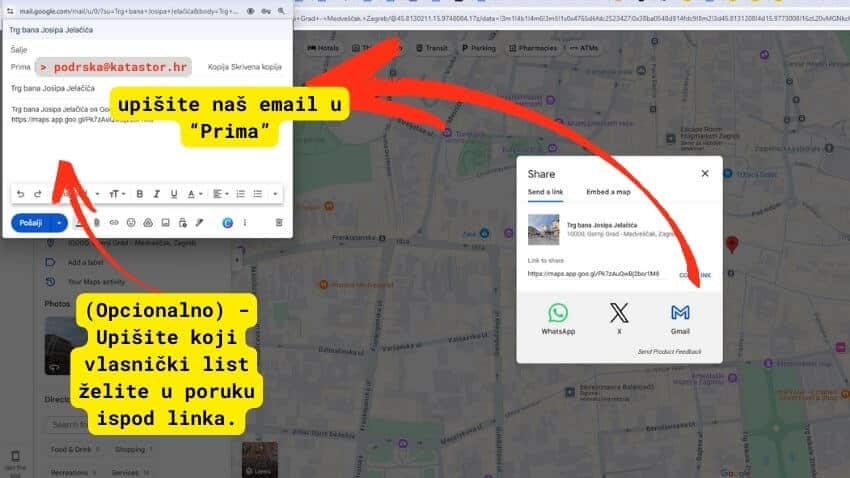 Katastar hr Lociraj me- kako pronaći podatke neke nekretnine
